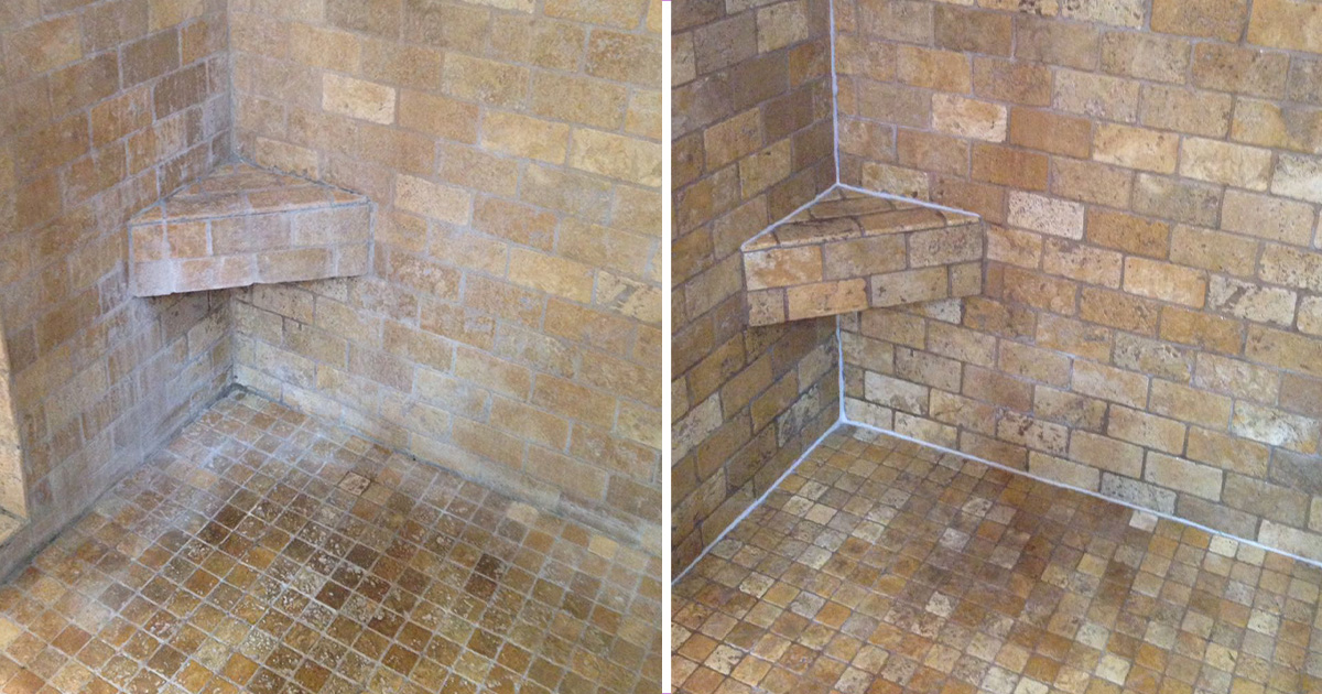 Our Stone Cleaning Specialists Gave This Charlotte Shower a Flawless ...